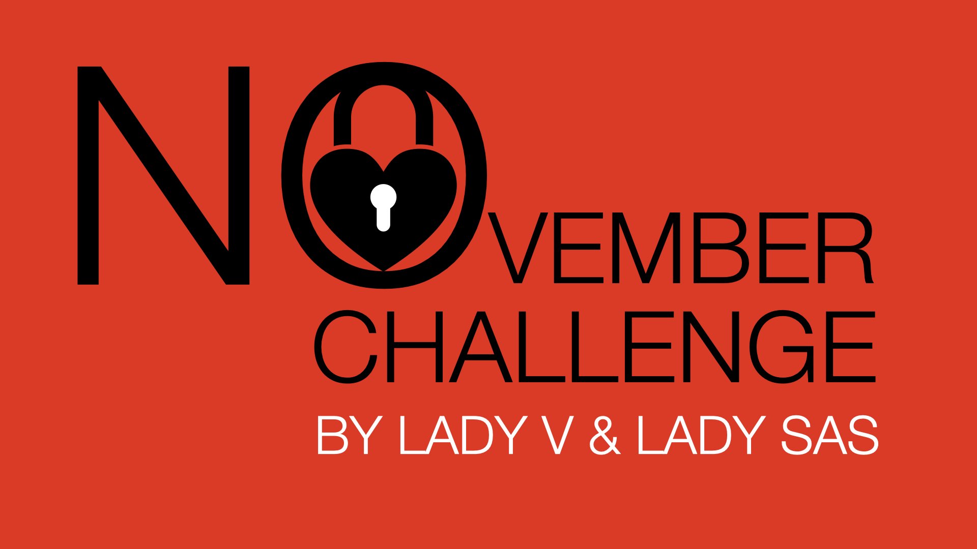 November Challenge in German and English. Femdom and BDSM.